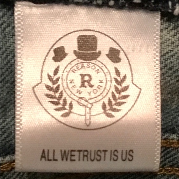 Reason | Jackets & Coats | Reason Greaser Denim Jacket | Poshmark